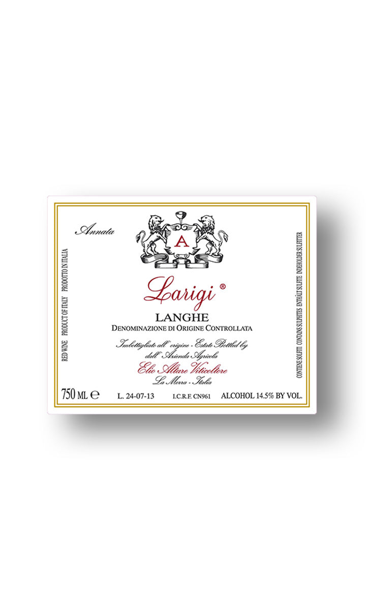 ELIO ALTARE LARIGI LANGHE DOC 750ml – Angra Wine & Spirit